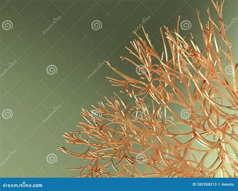 Lindenmayer 3d System 3d Image Dendritic Aesthetic Template