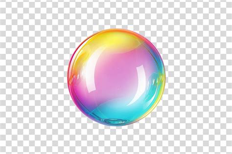 Iridescent Bubble Isolated Image Graphic By Whimsy Girl · Creative Fabrica
