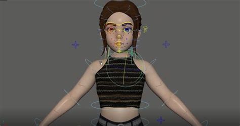 Rig3d Character In Maya Cinema4d Blender Rigify 3drig Blendshape