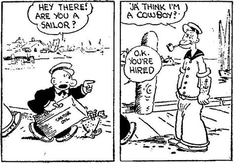 On Jan 17th 1929 Popeye The Sailor Made His First Appearance In Ec Segars Thimble Theatre
