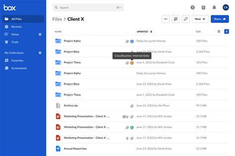 Box Shield Is Including New Classification Indicators Box Support