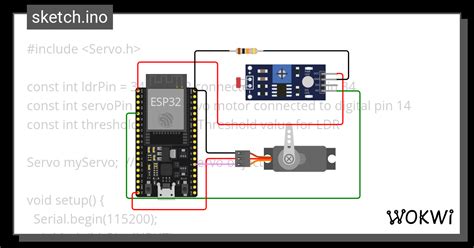 Basic Ldr Circuit Wokwi Esp32 Stm32 Arduino Simulator