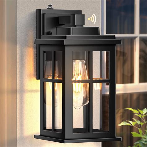 Outdoor Wall Lights Dusk To Dawn Black Outdoor Lights For House