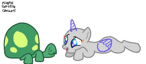 Mlp Base 15 Hola Tortuga Hi Turtle By Milagrosestrellita91 On Deviantart