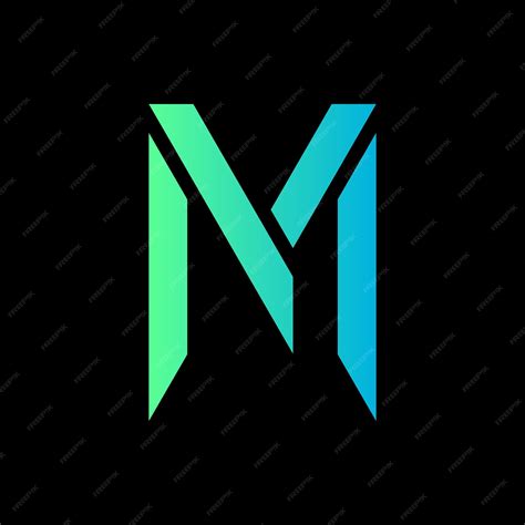Premium Vector Initial Letter M Logo Gradient Vibrant Colors