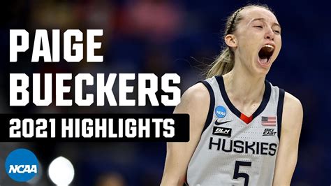 Paige Bueckers 2021 Ncaa Tournament Highlights