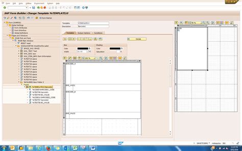 Re Edit Smartform Template But Barcode Not Moving Sap Community