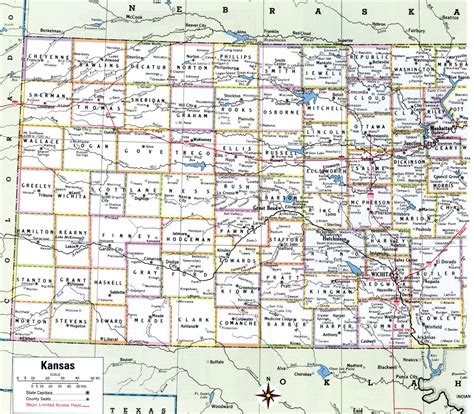 Kansas County Map Printable Printable Board Games