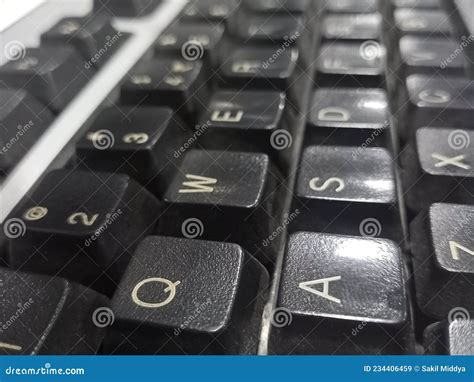Macro Picture Of Keyboard Stock Image Image Of Macro 234406459