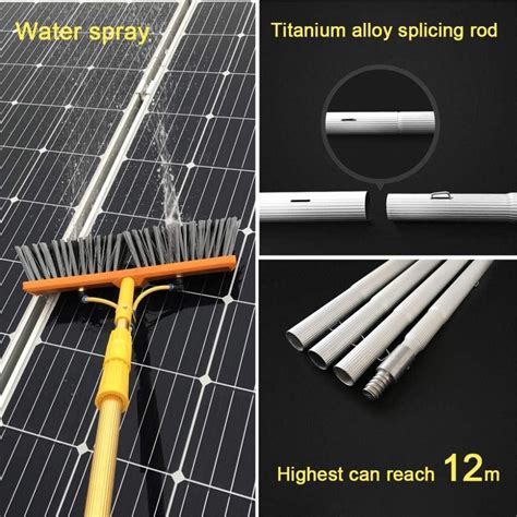 5 9m Window Cleaning Pole Water Fed Telescopic Brush Extendable Cleaner