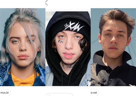 Billie Eilish Lil Xan Ethan Cutkosky Rtotallylookslike