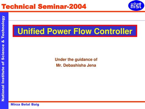 Ppt Unified Power Flow Controller Powerpoint Presentation Free Download Id3817804