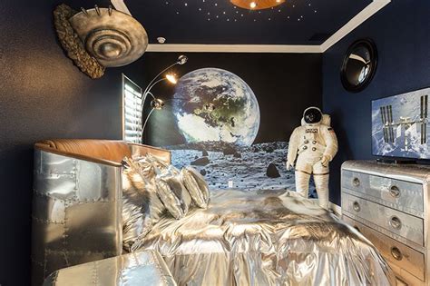 «Космические» интерьеры детских комнат – фото | Space themed room ...