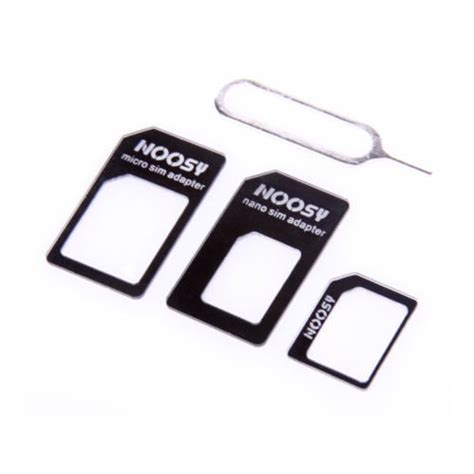 Nano To Micro Normal Sim Card Adapter Converter Kit For Android Phone User Compatible With Apple