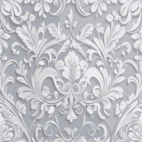 Premium Vector White Pattern Vector