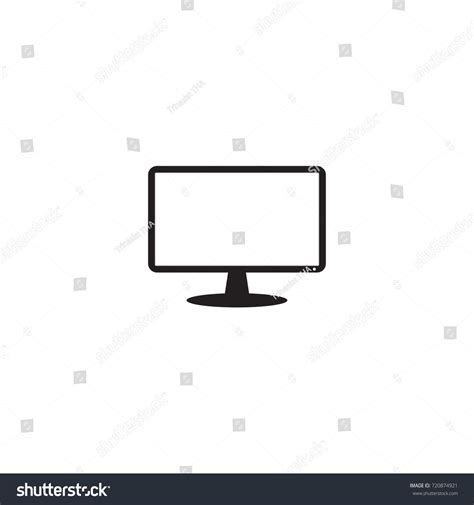 Symbol Monitor Stock Illustration 720874921 Shutterstock