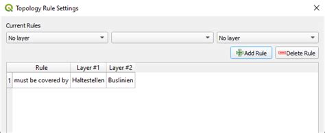 QGIS Topology Checker Check If Point Features Are Covered By Line Features Geographic