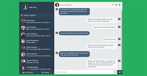 15 Bootstrap Chat Box Awesome Examples Onaircode
