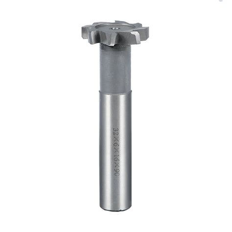 T Slot End Mill Milling Cutter 8 Flutes 32mm Cutting Dia 6mm Depth