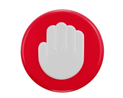 Stop Hand Sign Pngs For Free Download