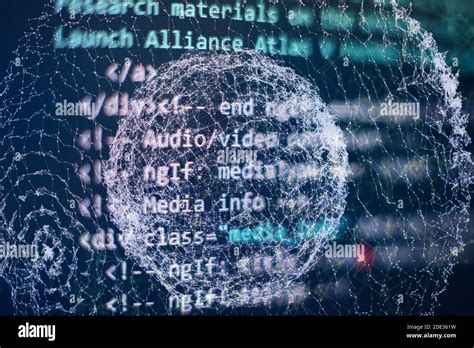 Monitor Closeup Of Function Source Code Abstract It Technology