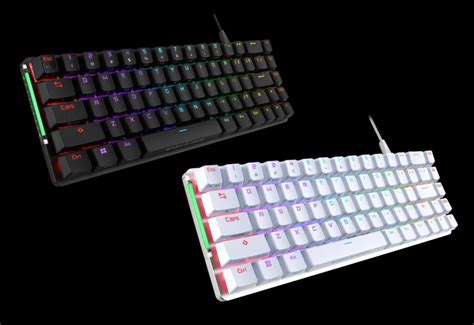 ツクモネットショップ on Twitter 新製品 ミニサイズゲーミングキーボード ASUS FALCHION ACE USB有線接続 赤軸メカニカルスイッチ 英語配列