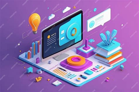 Premium Photo Seo Optimization 3d Render Cartoon Illustration