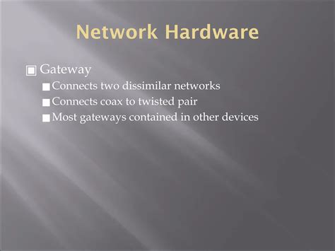 Basics Of Network In Data Structures Ppt