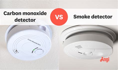 Carbon Monoxide Detector Vs Smoke Detector Whats The Difference Angi