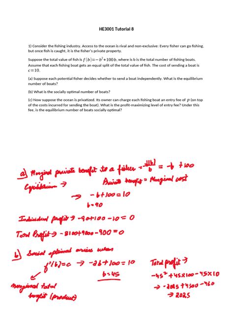 Tutorial 81 Pdf Microeconomics Economics