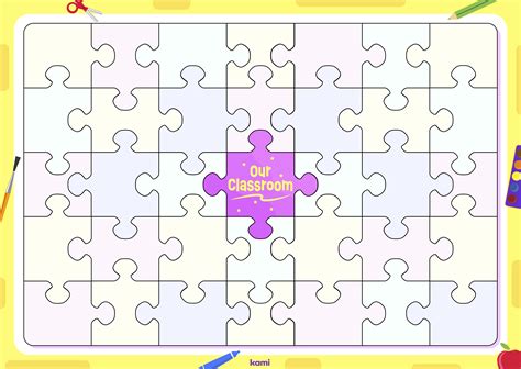 Classroom Jigsaw Puzzle 34 Pieces For Teachers Perfect For Grades Classroom Jigsaw Puzzle 34 Pieces For Teachers Perfect For Grades