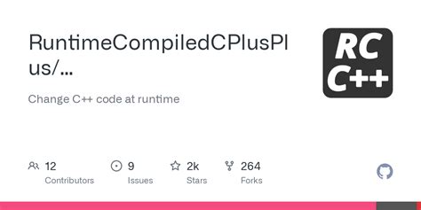 Github Runtimecompiledcplusplus Runtimecompiledcplusplus Change C Code At Runtime