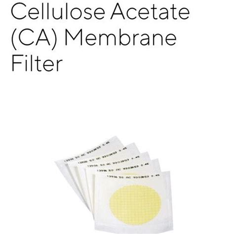 Membrane Filter Cellulose Acetate