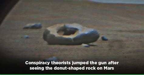 New Picture Clicked By Perseverance Rover Shows Donut Shaped Rock On Mars