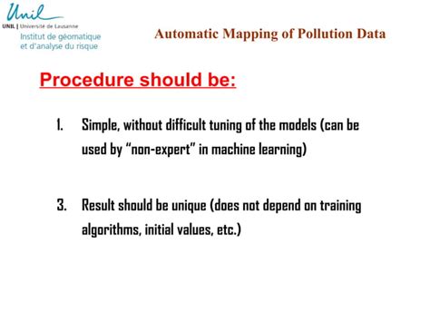Mapping And Classification Of Spatial Data Using Machine Learning Algorithms And Software Tools