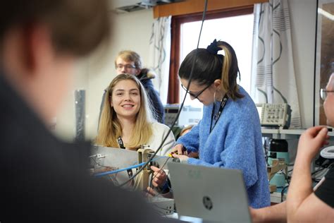 Esa Students Of The Payload Section Preparing The Rockets Payload Adapter For Integration Of