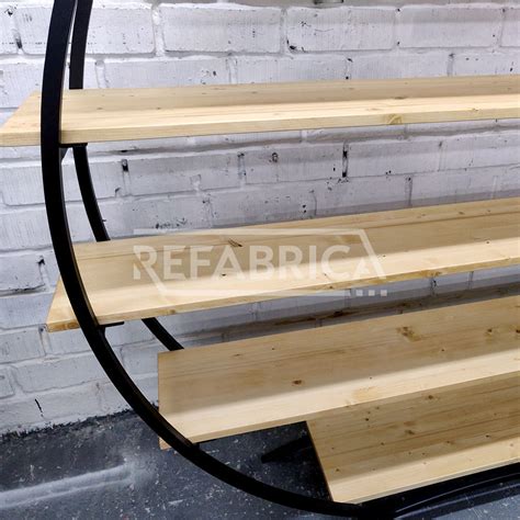 Стеллаж этажерка круглая в стиле лофт в интернет-магазине на Ярмарке ...