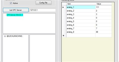 my opc client xml hadiscada