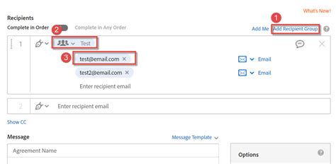 How To Add Recipient Groups Adobe Sign