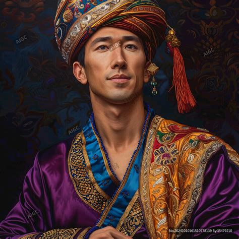 Ai创作图东南亚民族人物蜡像 老挝特色人设 56个民族人物插画 藏族插画人物 56个民族人物 少数民族人物形象 56个民族主题插画 蒙古族男