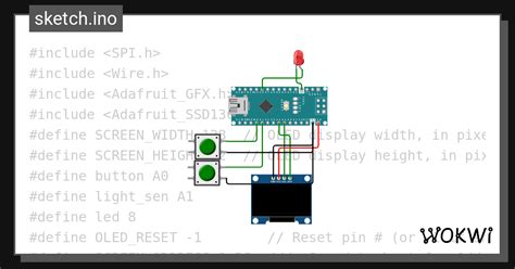 Small Oled Code Wokwi Esp32 Stm32 Arduino Simulator