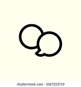 Message Bubble Icon Stock Vector Royalty Free Shutterstock