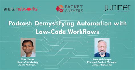 Packetpushers Demystifying Automation With Low Code Workflows Anuta
