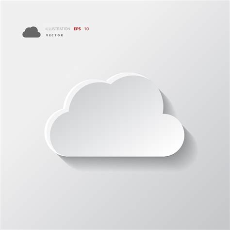 Premium Vector Application Cloud Icon Data Storage