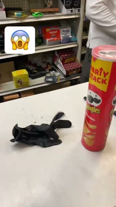 When You Buy Pringles Rubber Glove And A Sponge Shorts Youtube