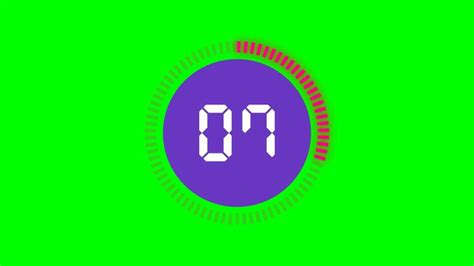 Countdown Timer With Sound Stock Video Footage For Free Download