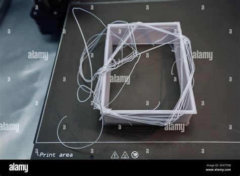 Layer Separation Of A Failed 3d Print Due To Incorrect Printer Settings