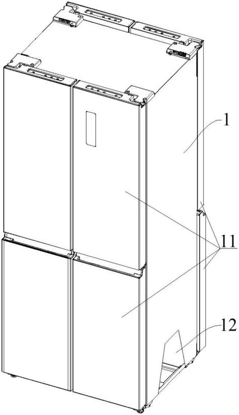 一种双侧开门冰箱的制作方法