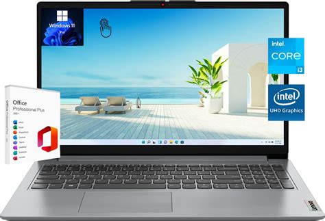 Lenovo Ideapad I Fhd Touchscreen Laptop With Free Lifetime Microsoft Office Intel