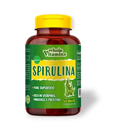 Spirulina Whole Vitamins
